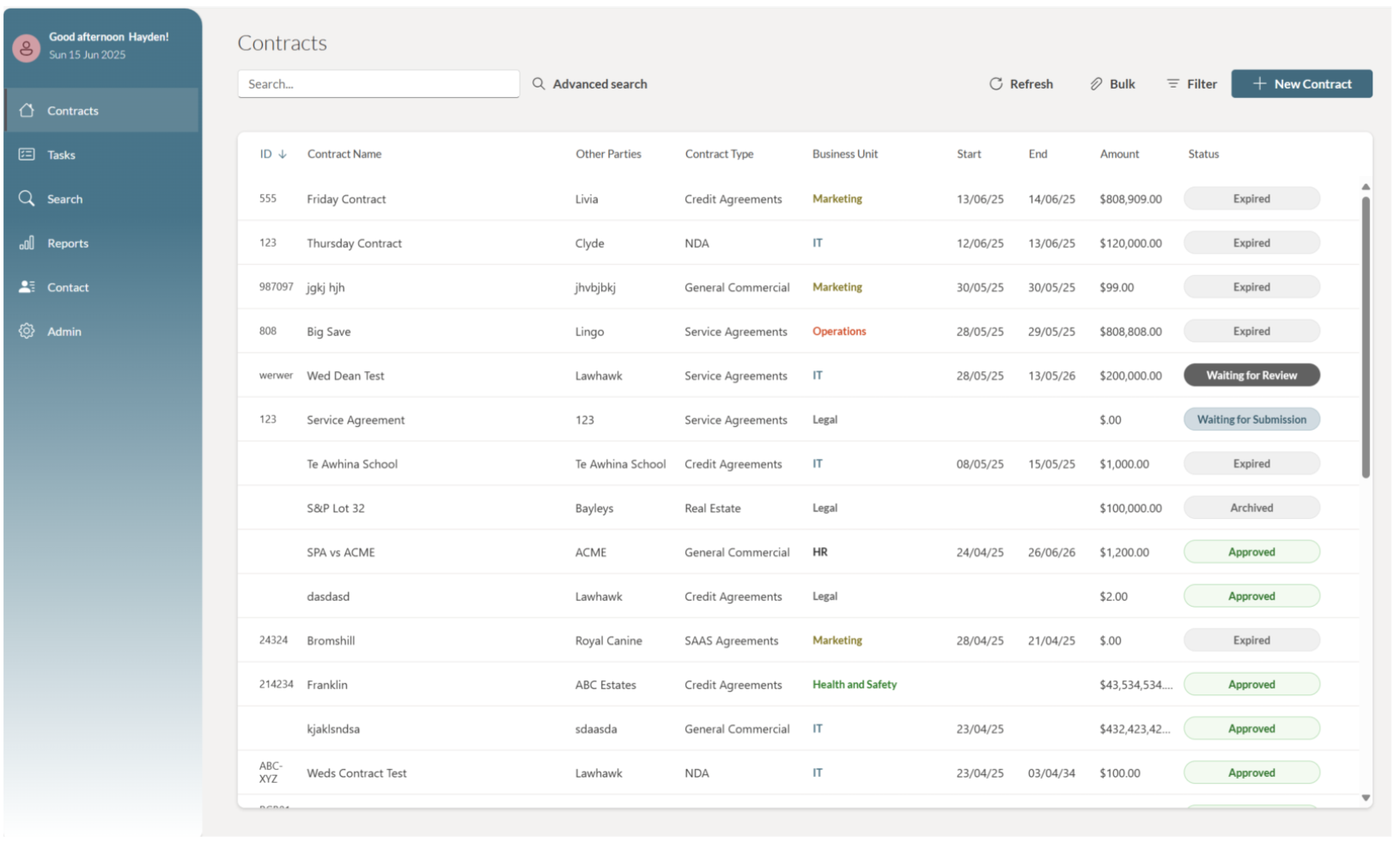 Compact - Power Platform based Contract Management System